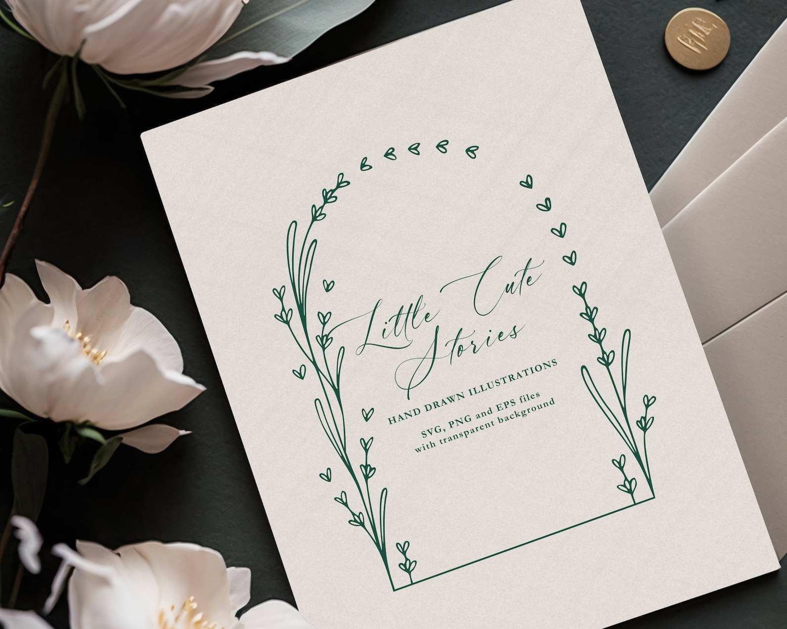 Lavender Arch | Botanical Hand Drawn Illustrations | Engraving Designs ...