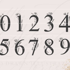 Flowers Frames SVG Bundle, Floral Letters PNG, Floral Numbers SVG ...