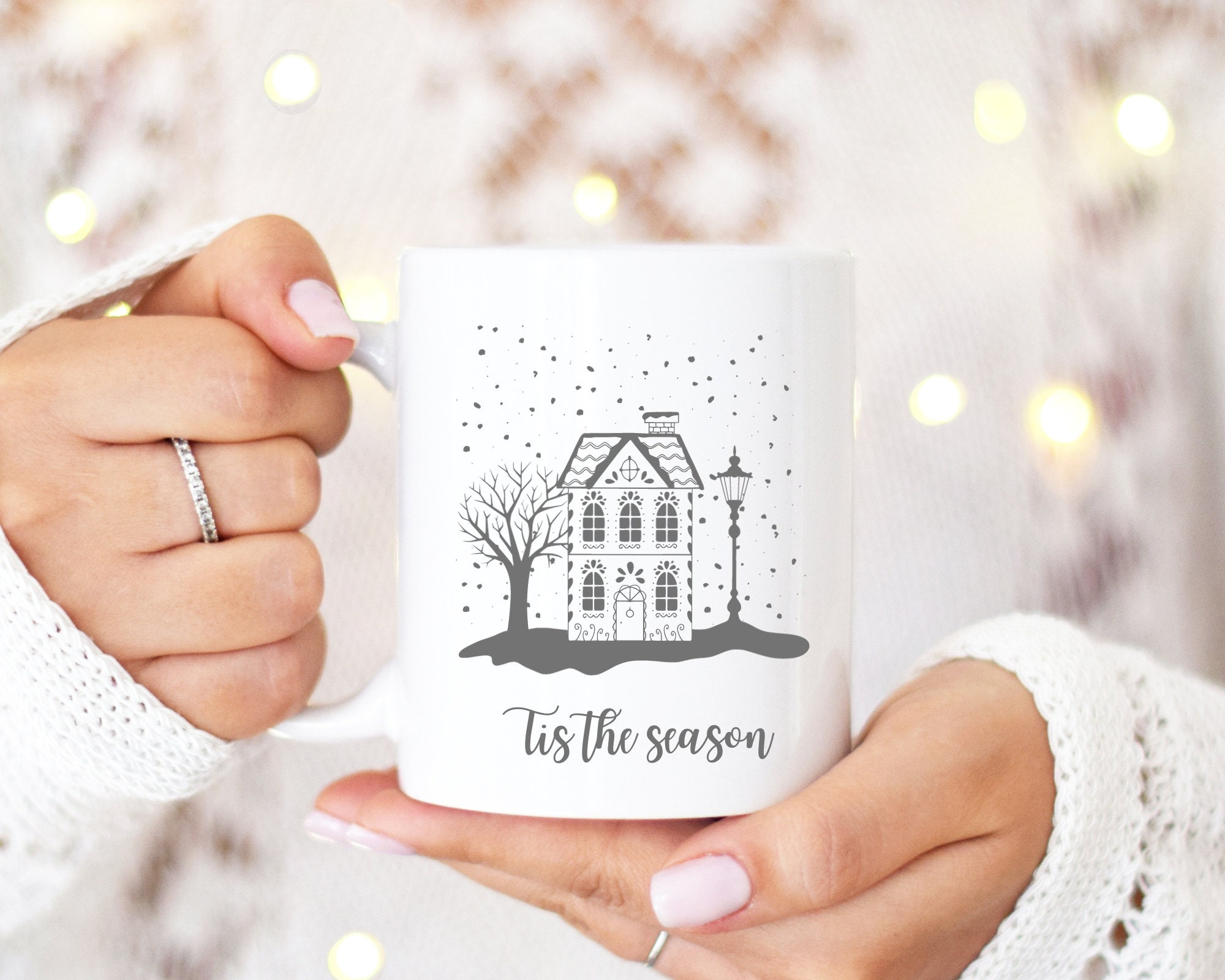 Christmas Houses Bundle | Christmas Village | Winter Houses | SVG PNG ...