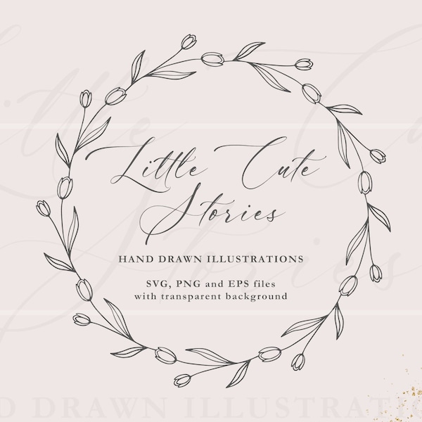 Spring Tulip Wreath - Etsy