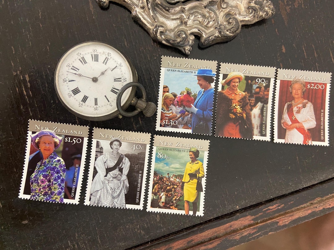 Complete Postage Stamps Series to Honor the Life of Queen Elizabeth II ...