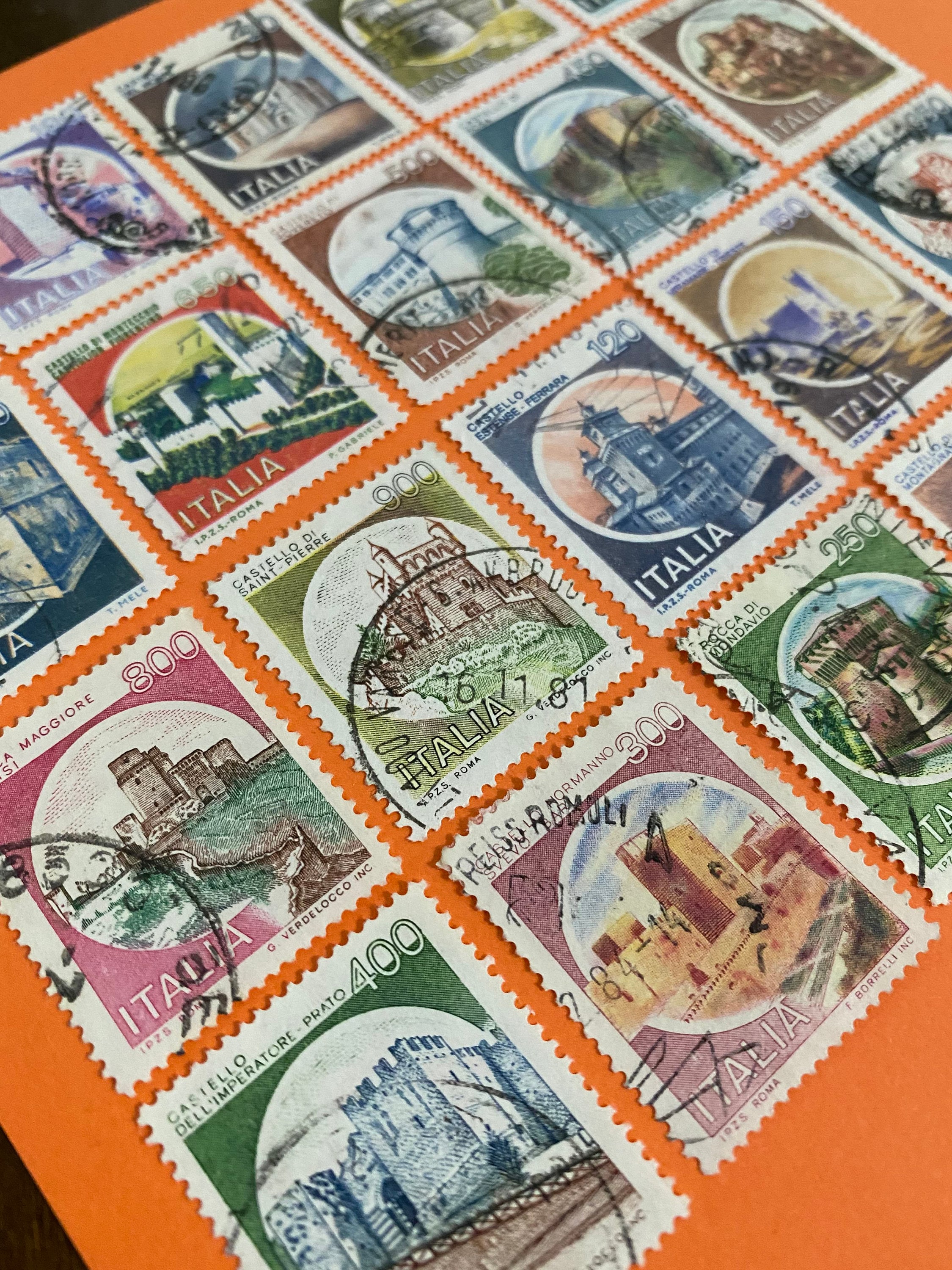 CASTELS of ITALY, 15 Beautiful and Iconic Series From Italian Postage ...