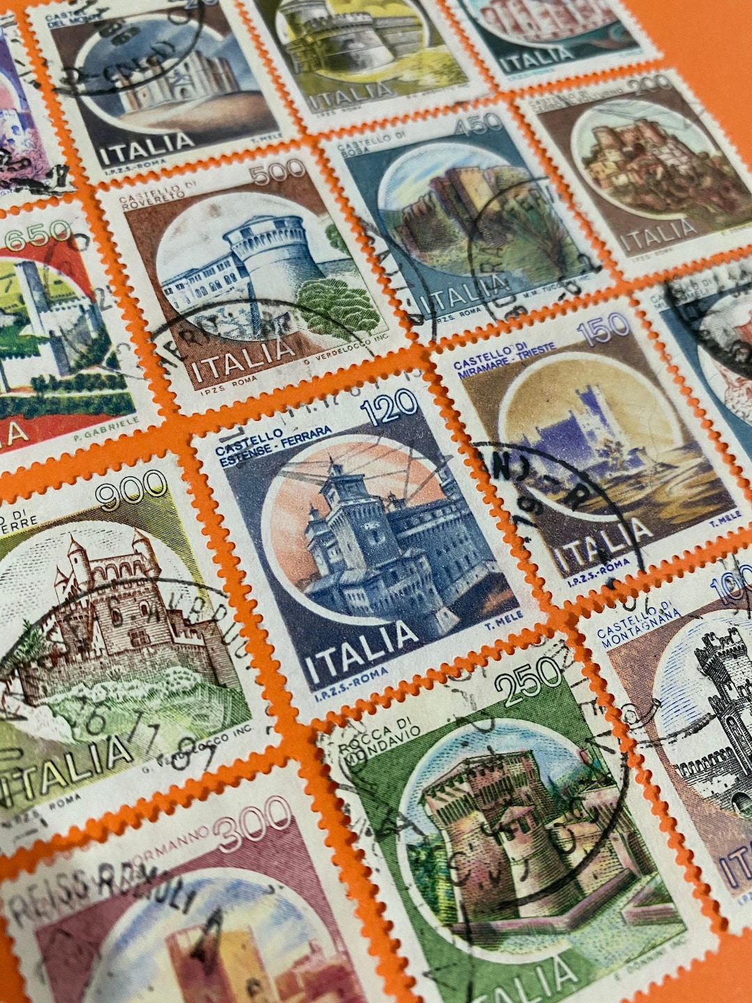 CASTELS of ITALY, 15 Beautiful and Iconic Series From Italian Postage ...