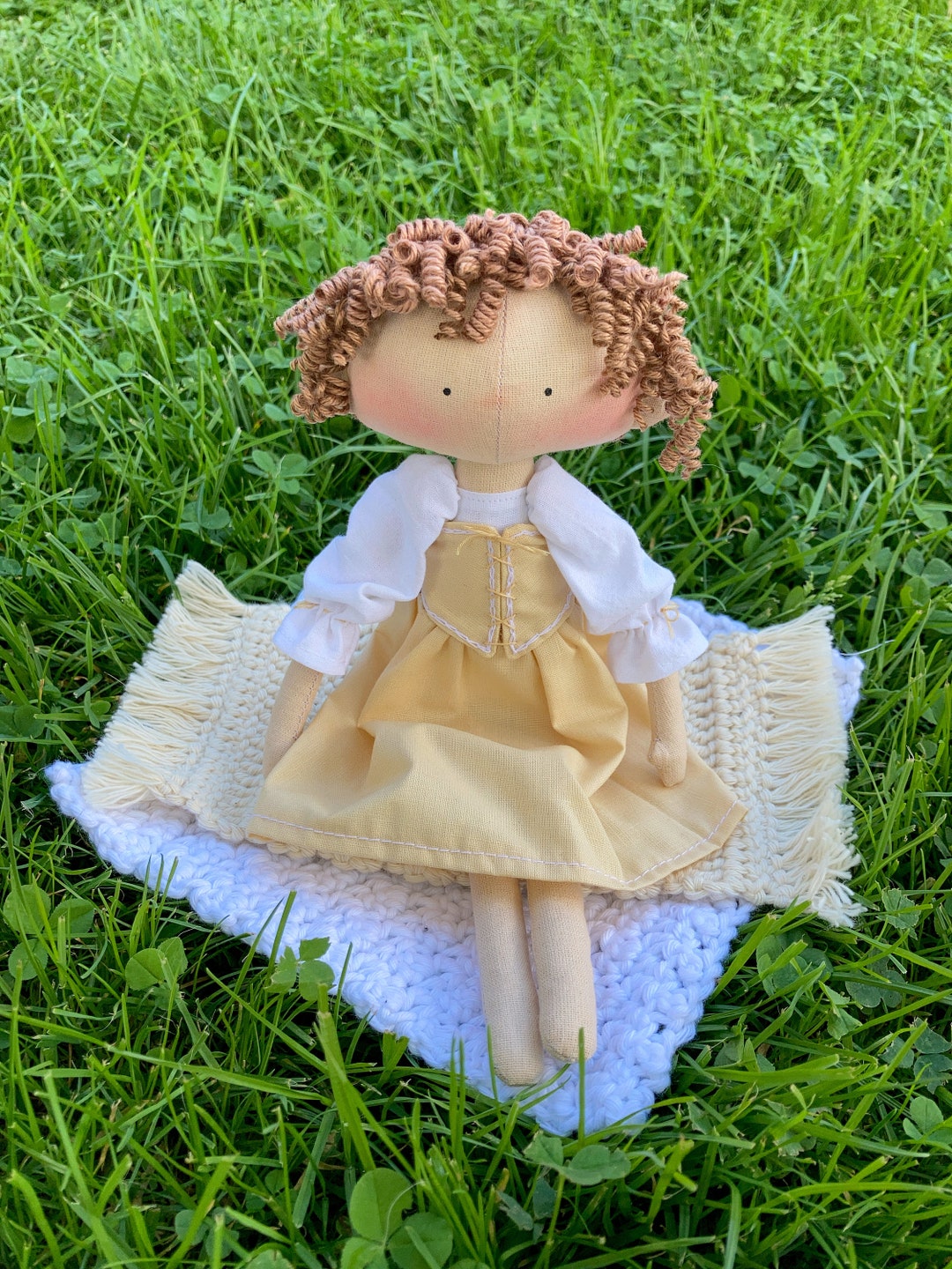 Little Miss Hobbit Emma Hairyfoot, Heirloom Doll - Etsy