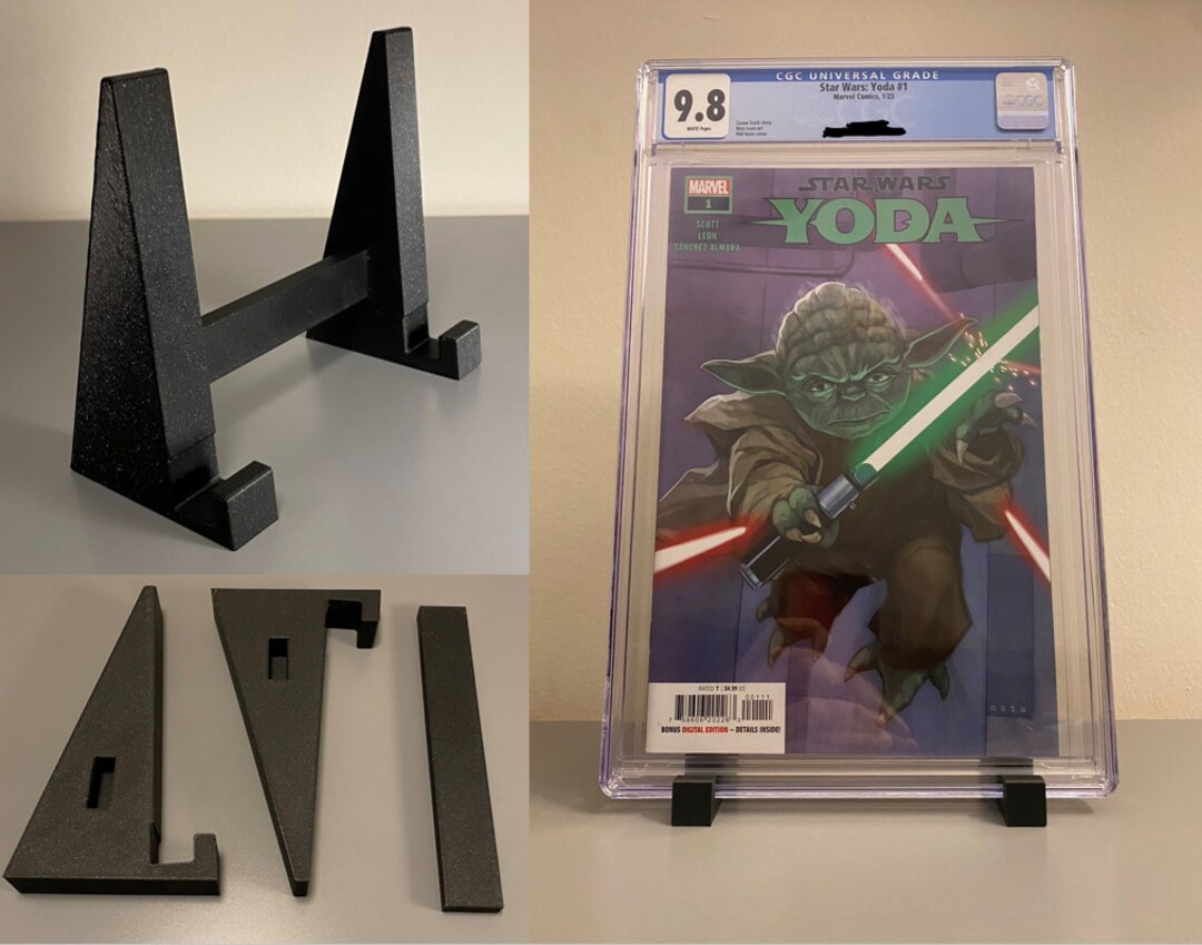 Graded Comic Book Display Stand - Etsy