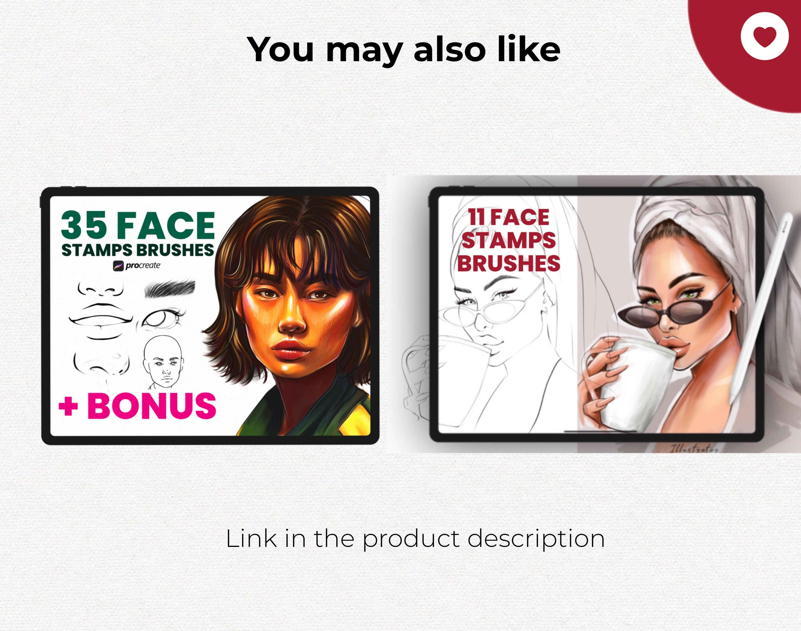 Procreate Face Stamps Lips Stamps Procreate Brushes for - Etsy