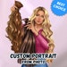 Hair Logo Design, Bundles Logo, Beauty Logo, Premade Logo, Hair ...
