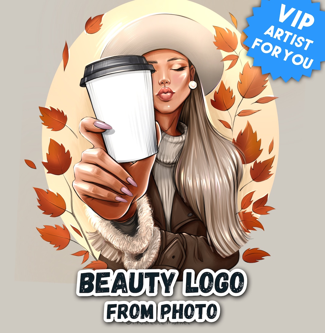 Custom Cartoon Logo, Cartoon Logo for Business, Cartoon Portrait Logo ...