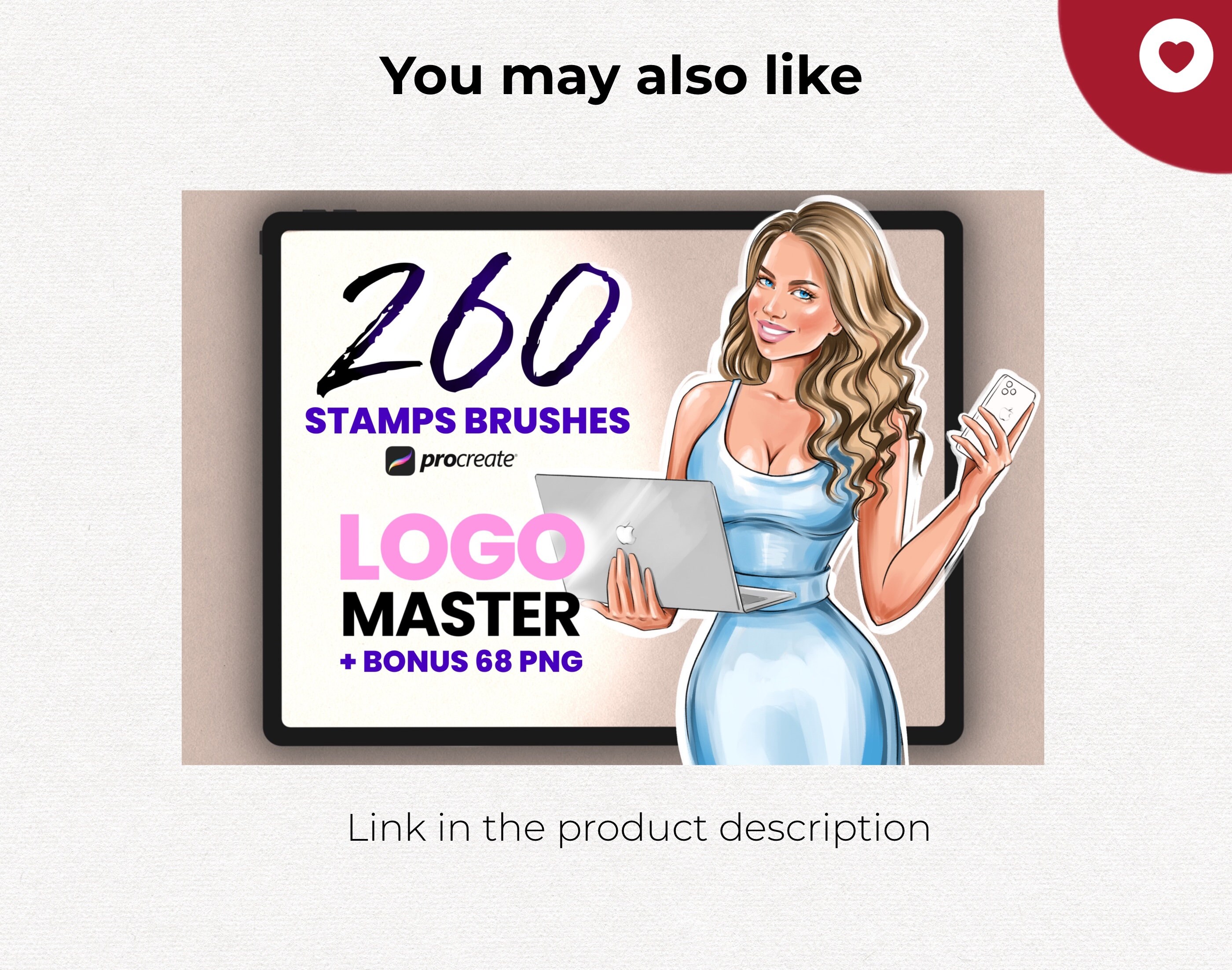 Procreate Brushes for Hands Logo Portrait Stamp Brushes for - Etsy