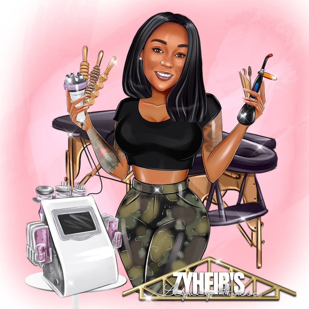 Custom Cartoon Portrait Logo: Business Branding (digital File) - Etsy