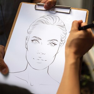 Coloring Page for Procreate Photoshop and Papers - Etsy