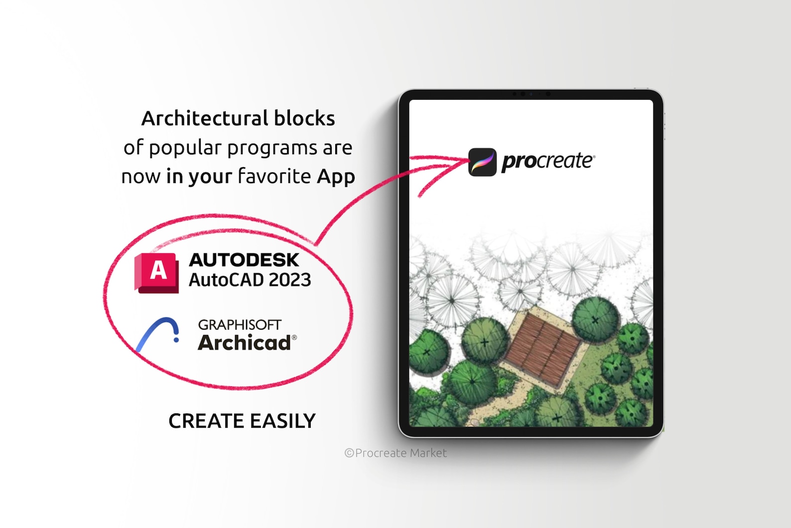 50 Procreate Tree Brushes, Tree Stamp Set, Procreate Brush Pack ...