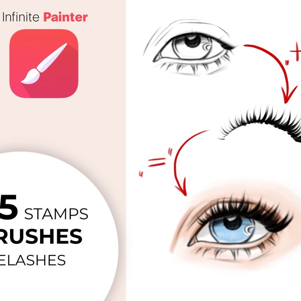 Infinite Painter Digital Stamps - Etsy