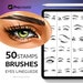 Eye Procreate Stamps Procreate Eye Stamps Procreate Eyes Procreate Eye ...