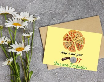 Pizza Teacher Appreciation Week Printable Instant Download Digital Card ...