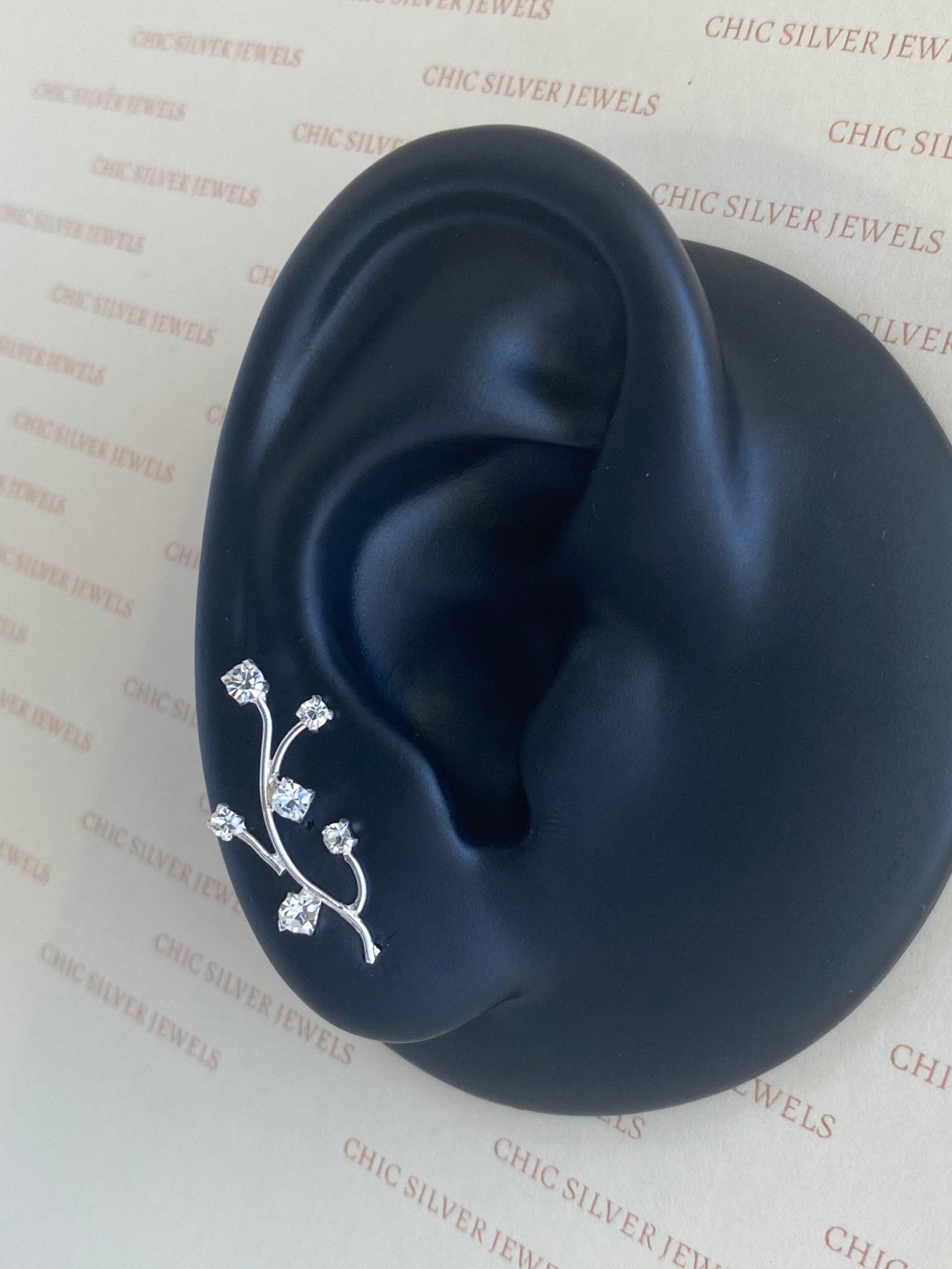 Spring Bloom Ear Crawlers, Flower Ear Climbers, Daisy Ear Pins ...