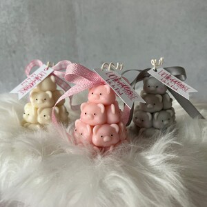 Pig Candle, Stacking Pigs Candle, Unique Candle, Scented Candles ...