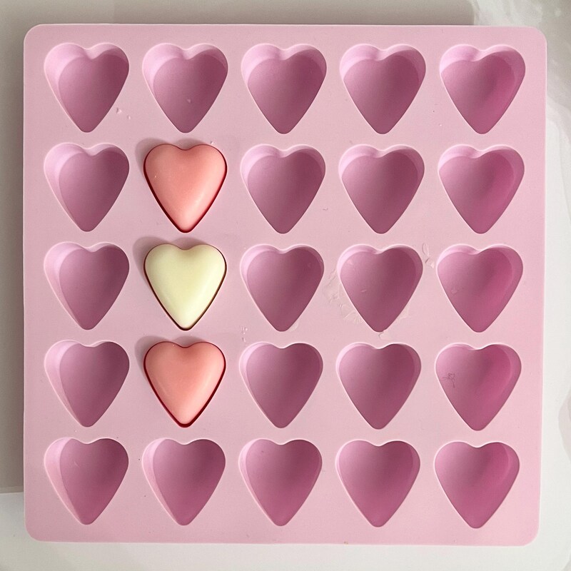 Heart Shape Chocolate Mold - Etsy