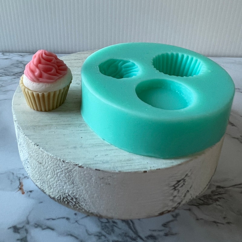 Silicone Mini Cupcake Mold - Etsy