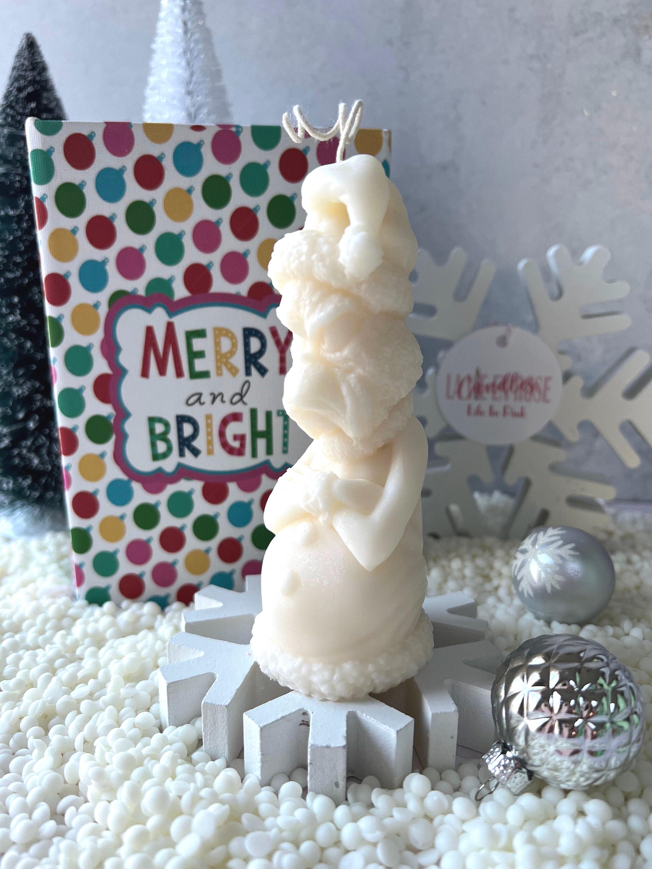 Christmas Candle, Grinch Candle, Candle Decor, Christmas Gift ...