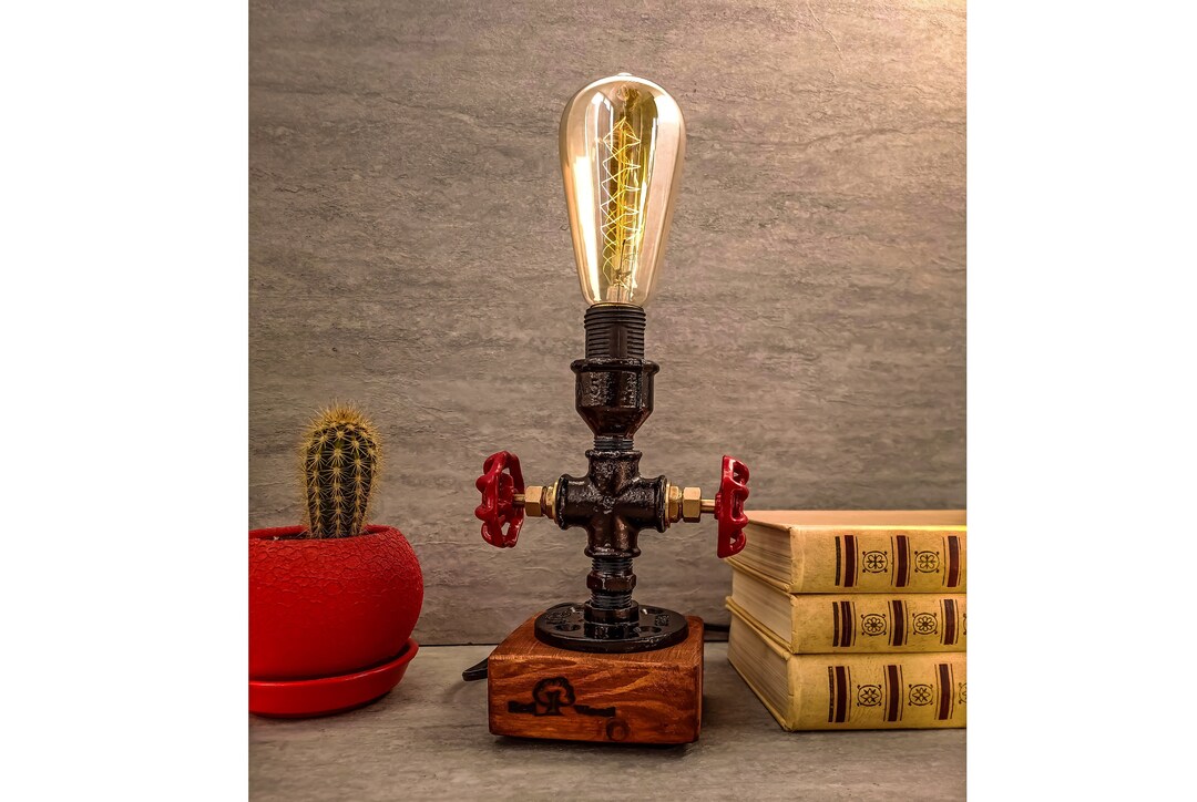 Edison Table Lamp, Robot Desk Lamp, Table Lamp, Industrial Lighting ...