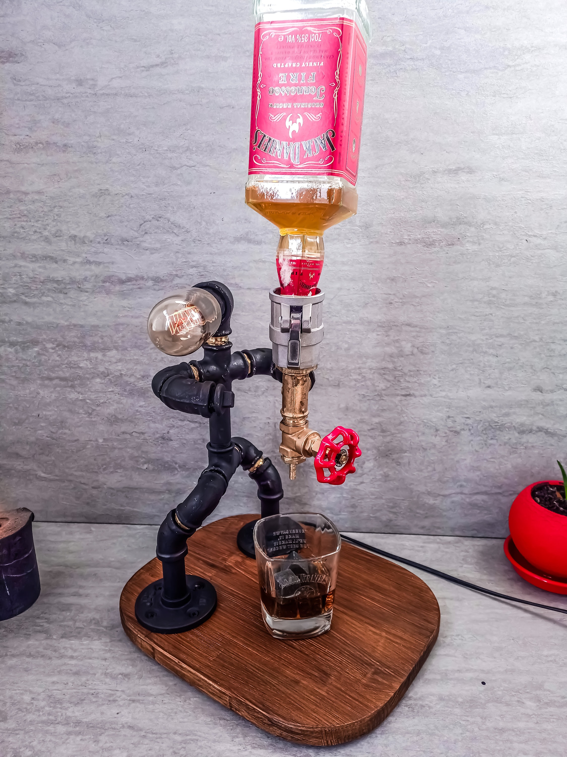 Alcohol Holder Bourbon Dispenser Shot Dispenser Whiskey - Etsy