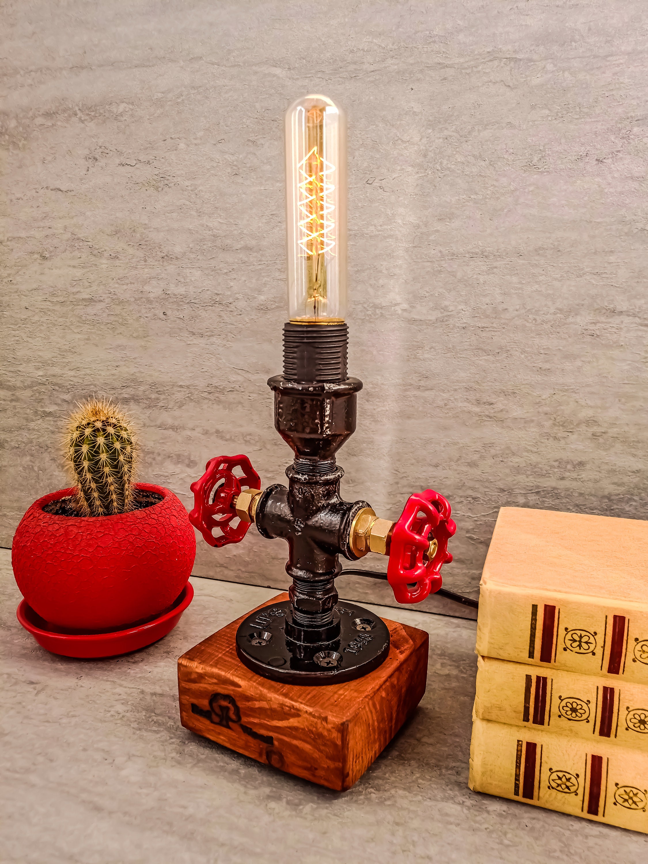 Edison Table Lamp Robot Desk Lamp Table Lamp Industrial | Etsy