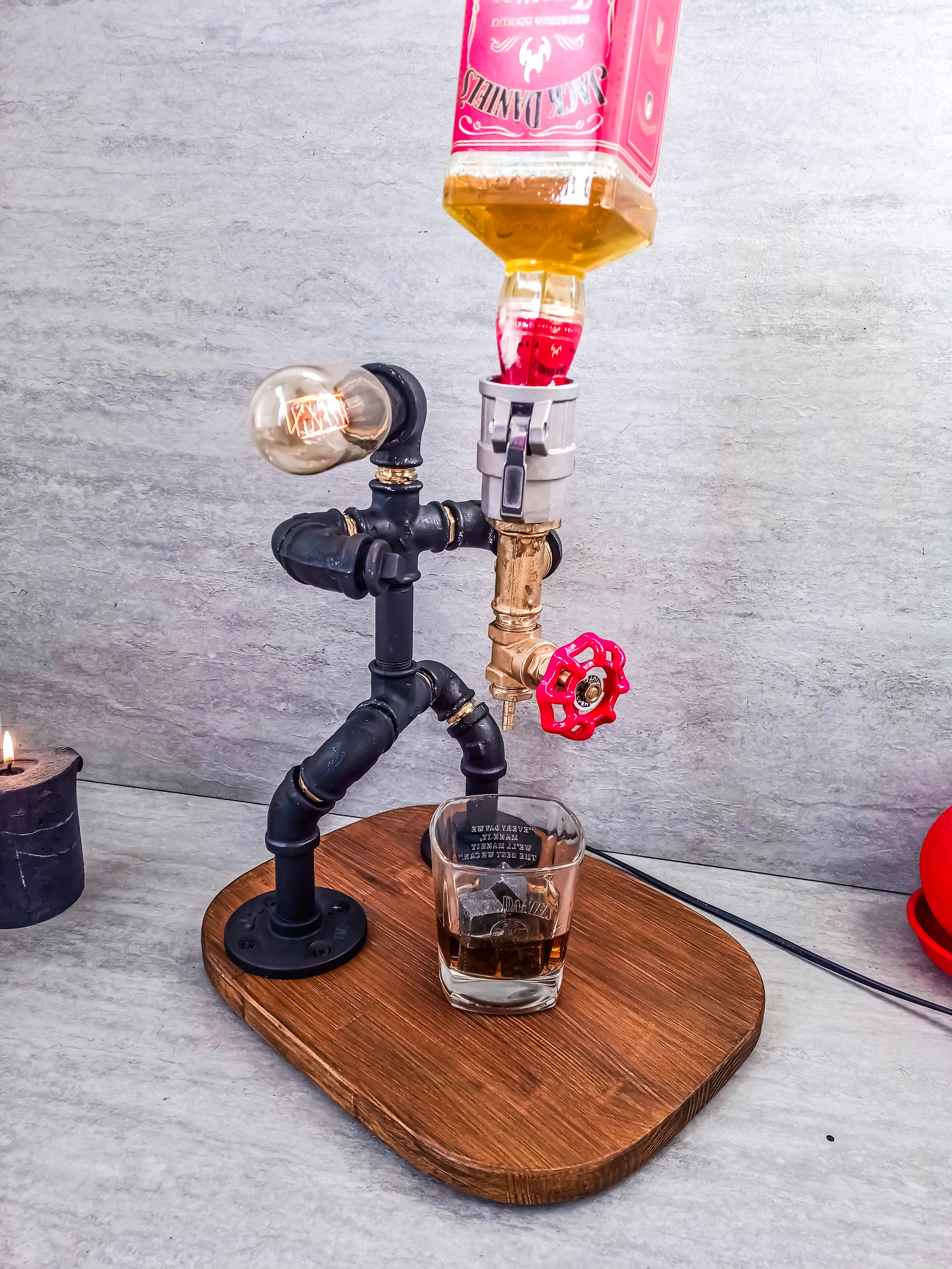 Alcohol Holder Bourbon Dispenser Shot Dispenser Whiskey - Etsy