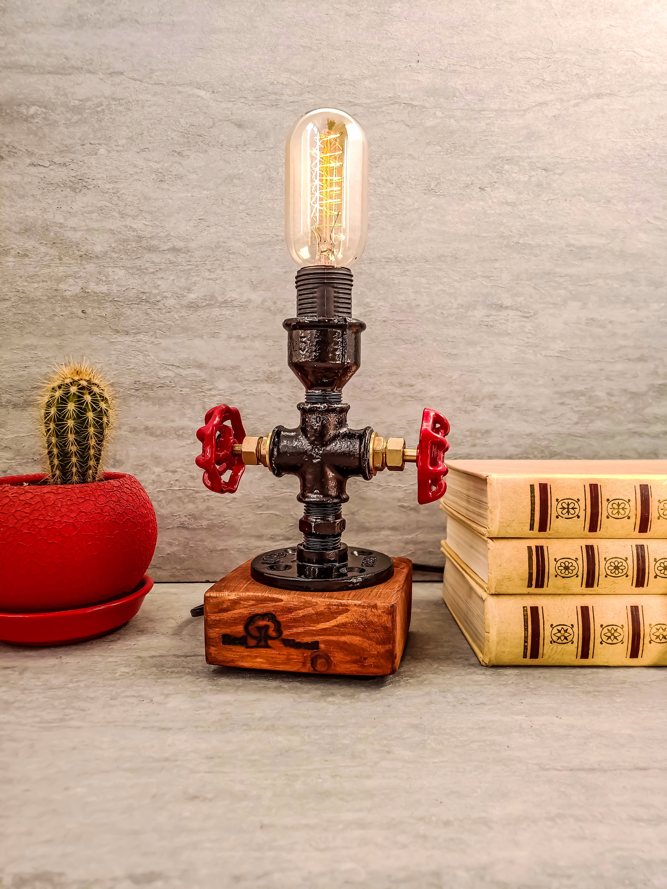 Edison Table Lamp Robot Desk Lamp Table Lamp Industrial | Etsy