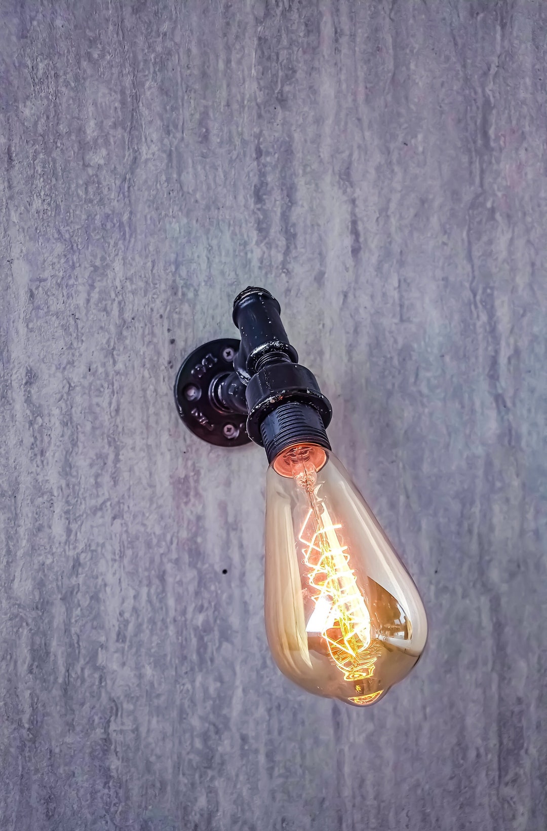 Industrial Wall Sconce, Modern Light Sconce, Steampunk Wall Sconce ...