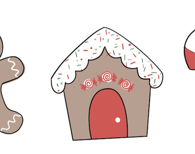 Gingerbread Man DIY Kit Insert PDF Download - Etsy