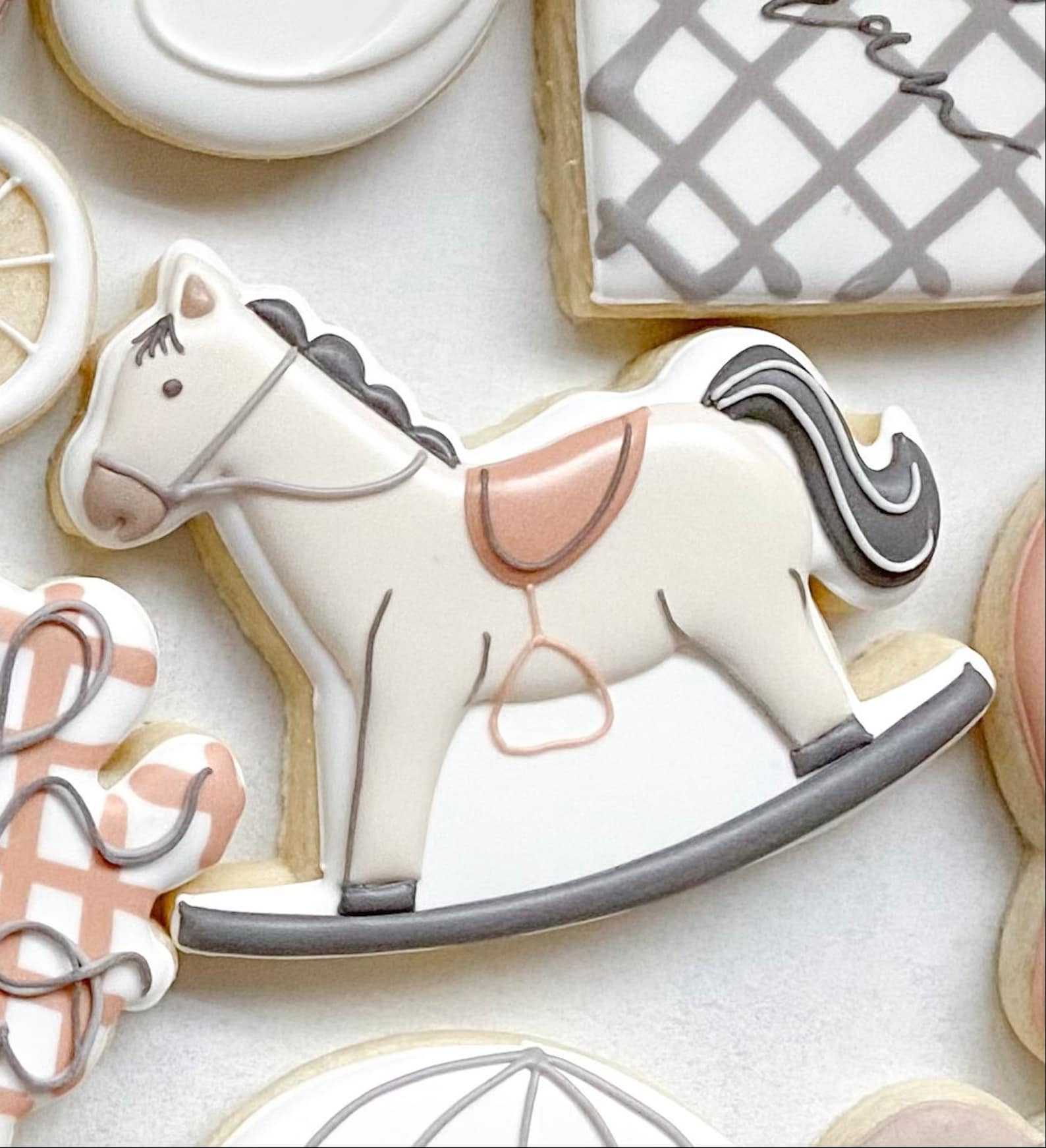 STL File Rocking Horse Cookie Cutter - Etsy