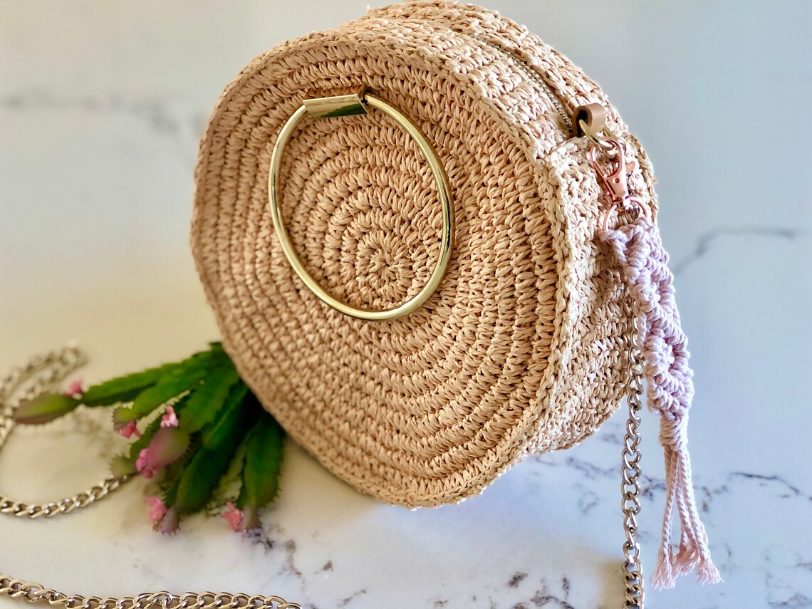 WILLOW Macrame Keychain Assorted Colours - Etsy