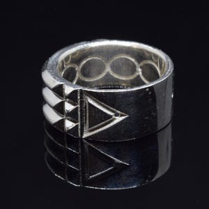 Sterling Silver Atlantis Ring, Atlantis Protection Ring, Spiritual ...