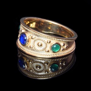 Byzantine Silver Ring, Etruscan Constantinople Ring, Ancient Greek ...