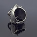 Motorhead Ring, Sterling Silver Warpig Ring, Skull Ring, Biker Ring ...