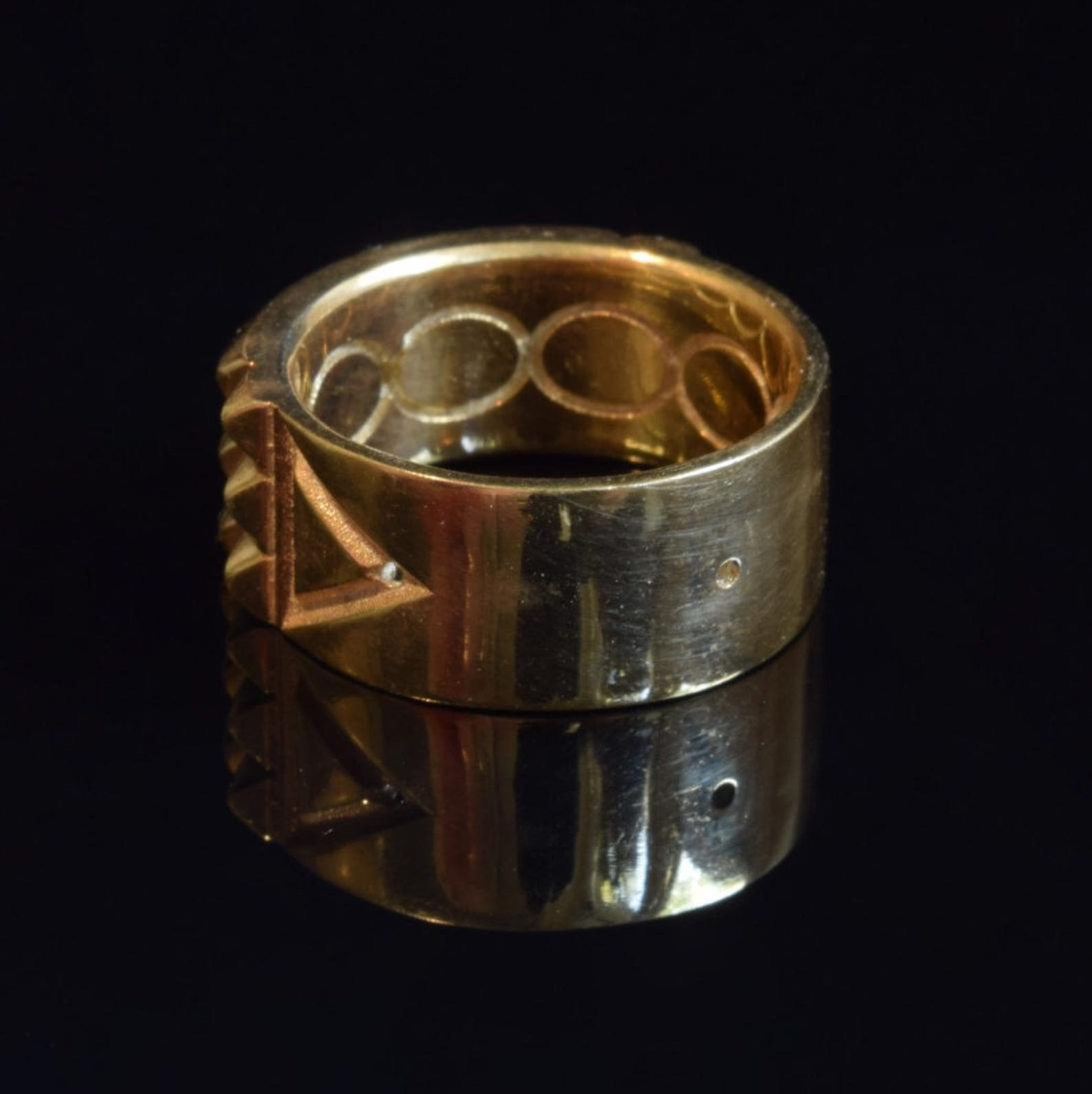 Sterling Silver Atlantis Ring, Atlantis Protection Ring, Spiritual ...