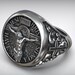 Jesus Christ Crucifixion Signet Ring, Catholic Cross Ring Catholic ...