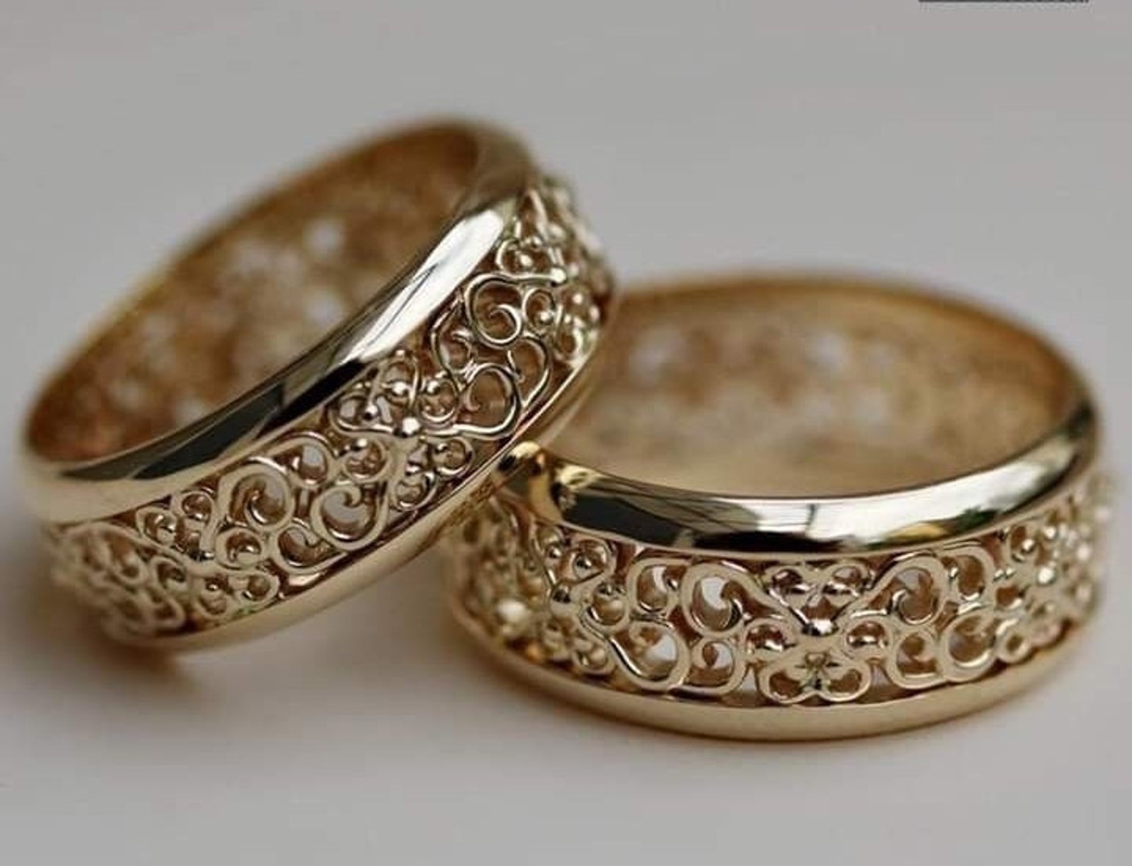 Silver Wedding Band,vintage Style Wedding Ring,unique Wedding Band ...