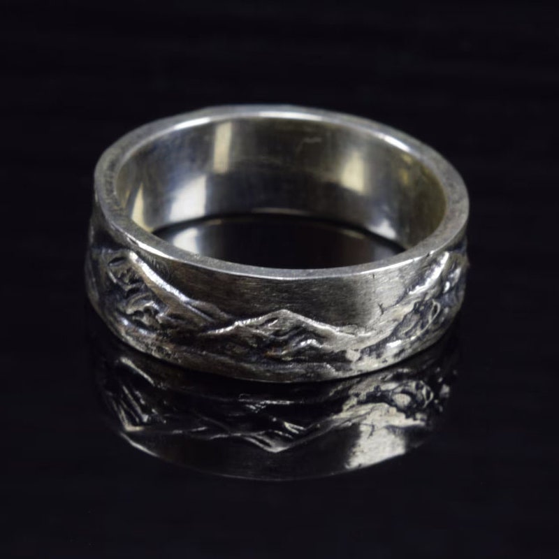 Mountain Ring - Etsy