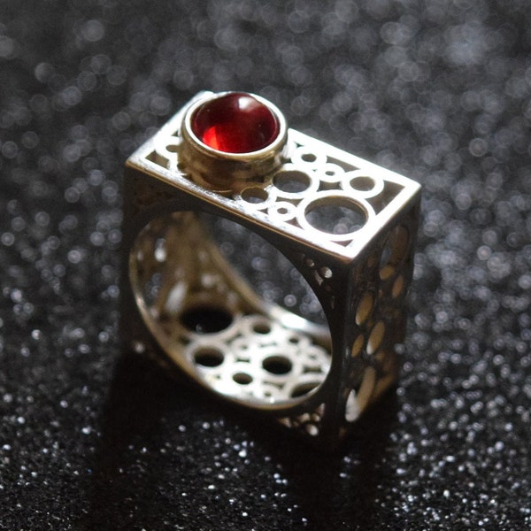 Square Band Ring - Etsy