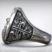 Jesus Christ Crucifixion Signet Ring, Catholic Cross Ring Catholic ...