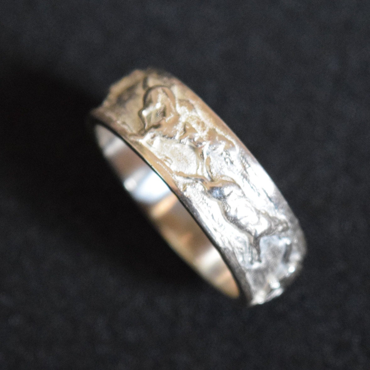 Celtic Norse Wolf Pack Silver Ring,majestic Animal-themed Fine Jewelry ...