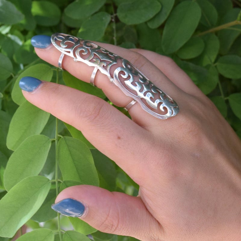 Full Finger Ring - Etsy