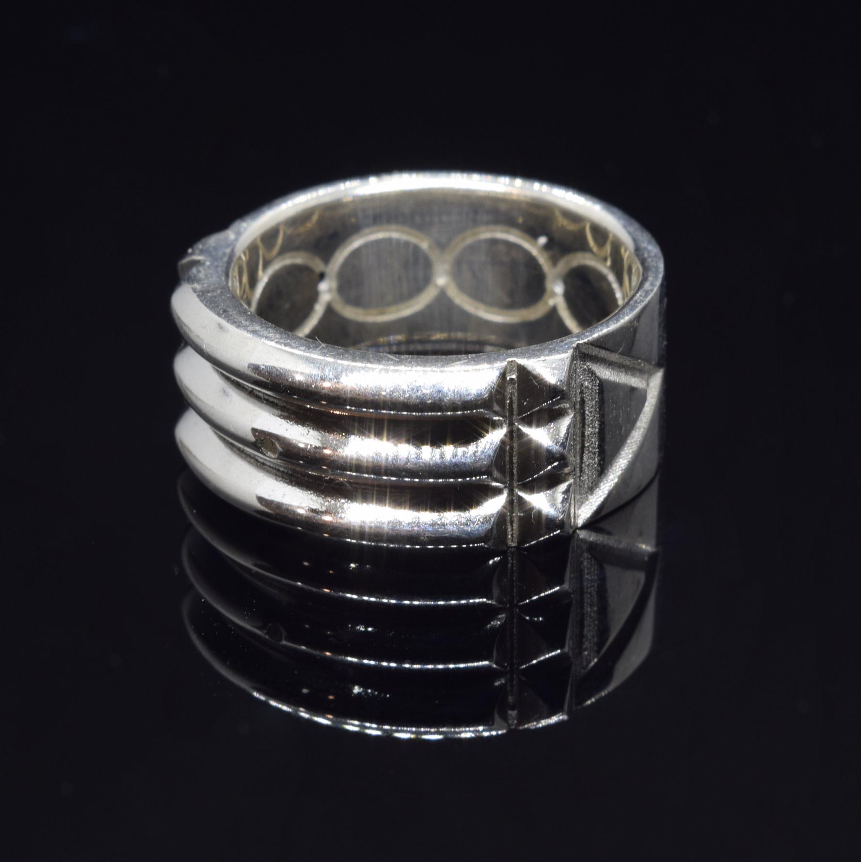 Sterling Silver Atlantis Ring, Atlantis Protection Ring, Spiritual ...