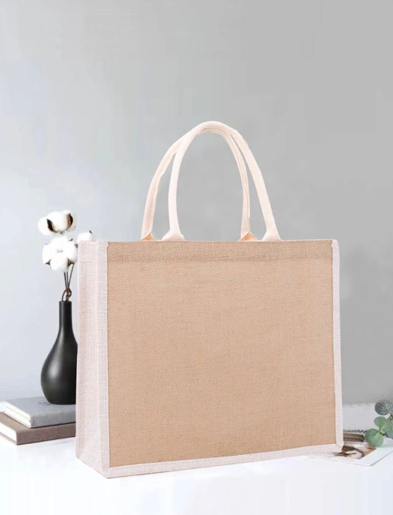Large Tote Custom Bags - Etsy