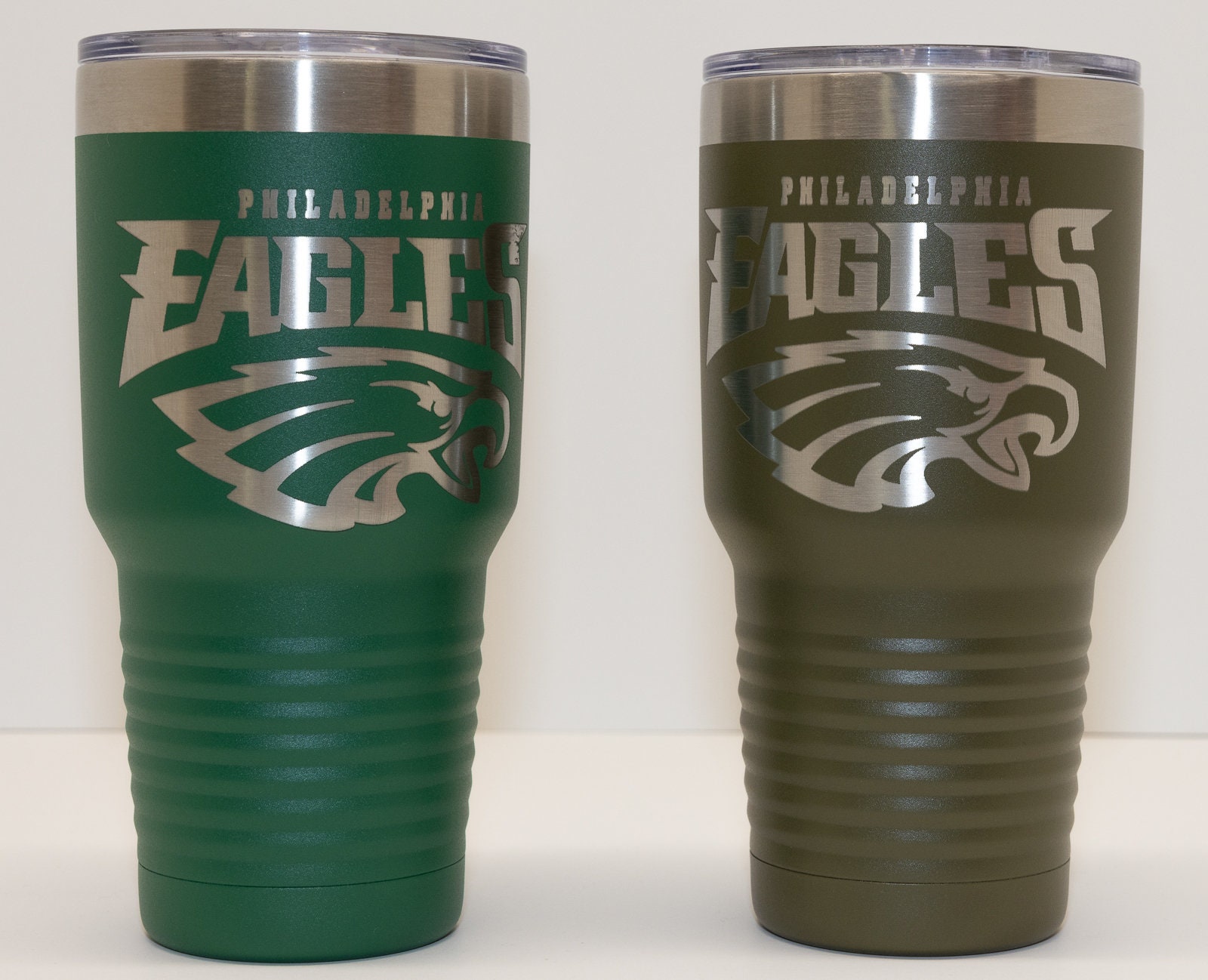 Eagles 30oz Laser Etched Stainless Steel Insulated Tumbler - Etsy