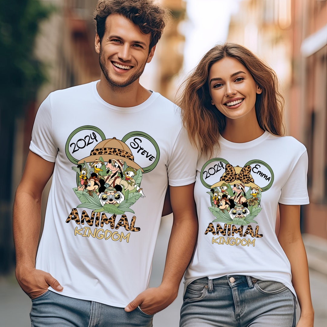 Custom Disney Animal Kingdom Shirts, Safari Family Matching Shirts ...