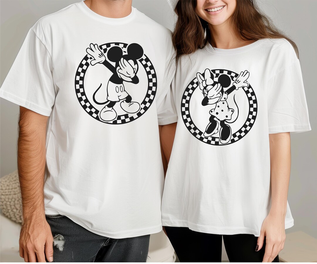Mickey and Minnie Dabbing Shirt, Disney Trip T-shirt, Mickey Retro ...