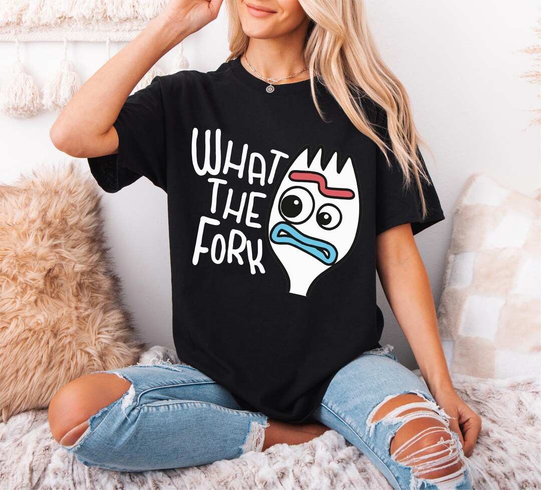 Disney What the Fork T-shirt, Toy Story Fork Shirt, Pixar Toy Story Tee ...